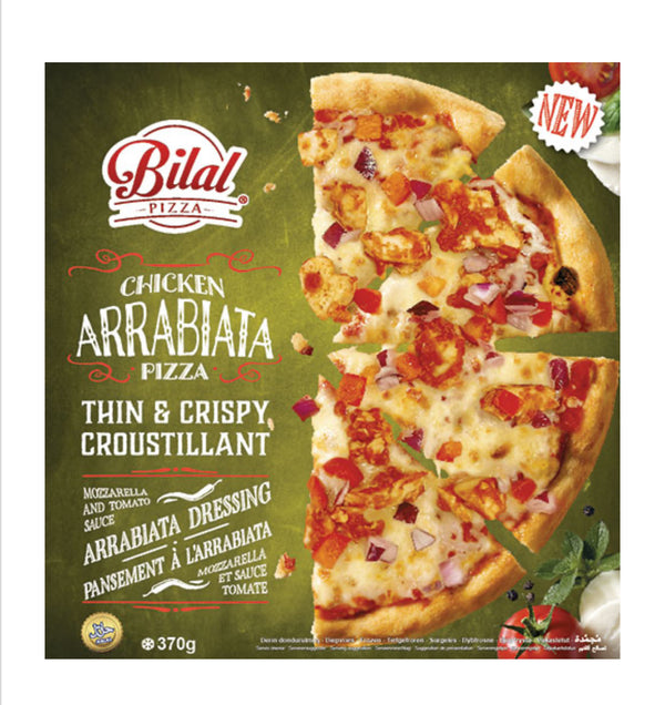 Bilal Pizza Chicken Arrabiata Thin & Crispy – Pearl Fine Food